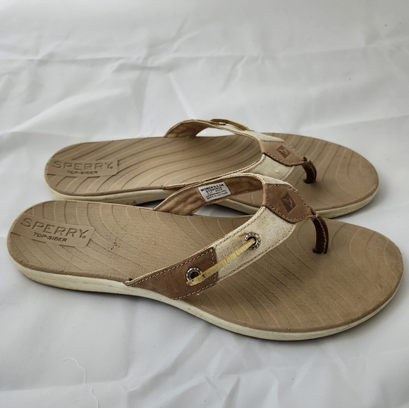 Sperry | Shoes | Sperry Womens Topsider Thong Sandal 95 | Poshmark